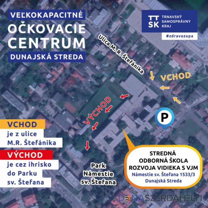 Možnosti očkovania v Trnavskom kraji počas víkendu | Dunajskostredský